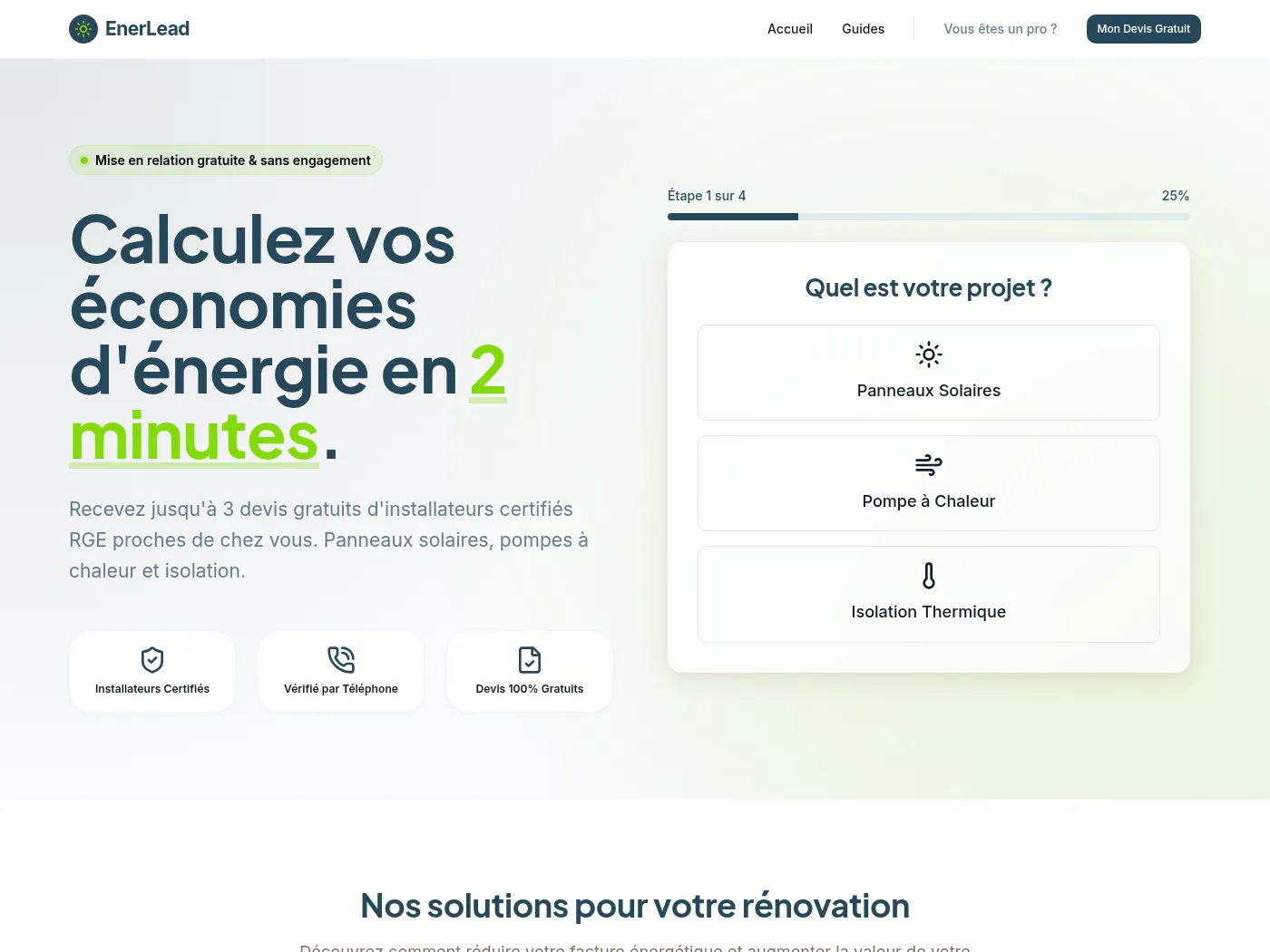 EnerLead Marketplace