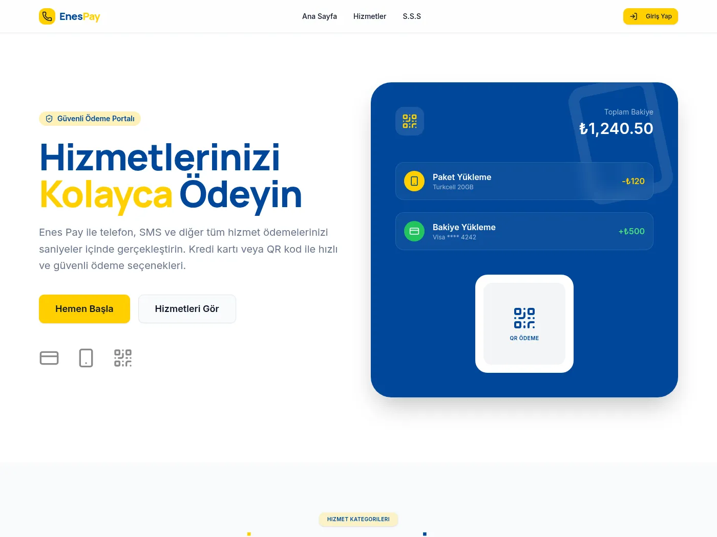 Enes Pay Portal