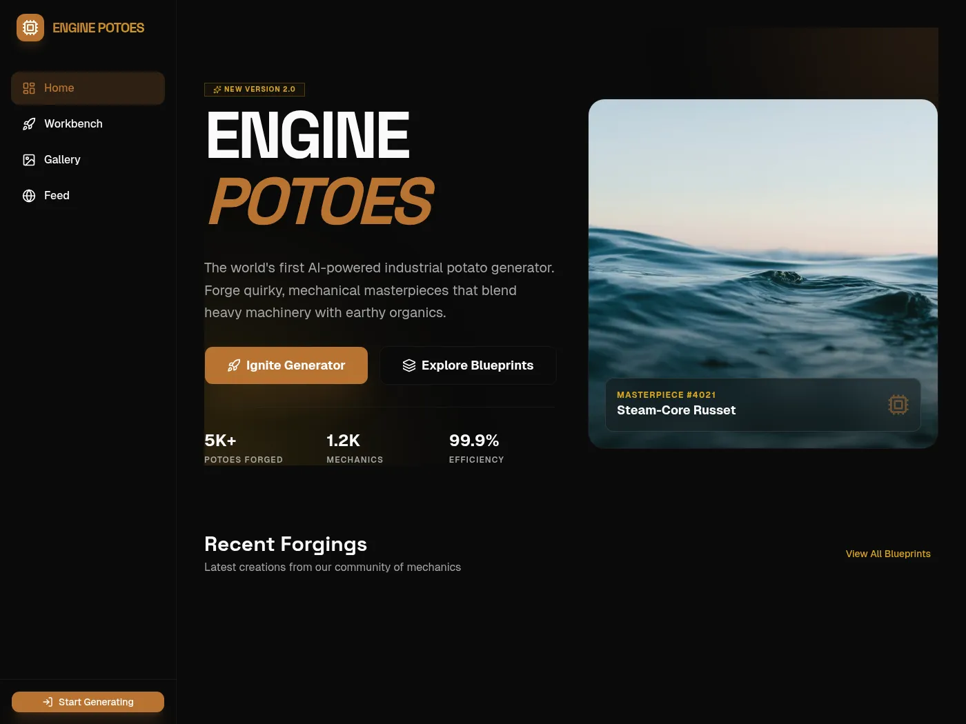 Engine Potoes