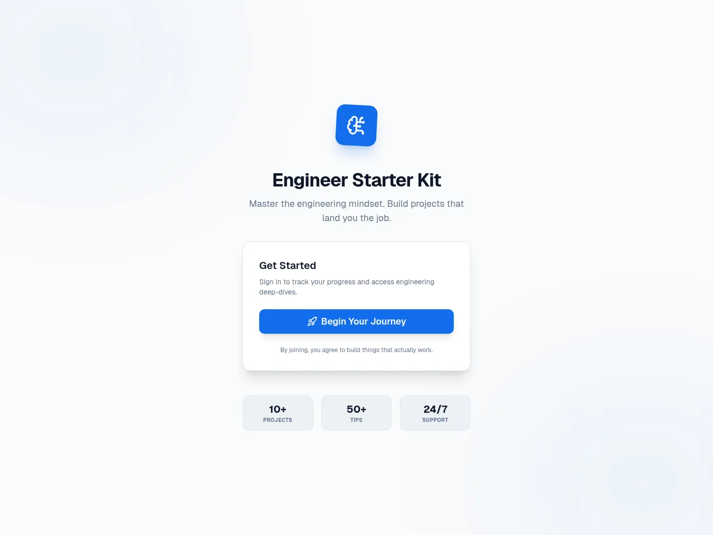 Engineer Starter Kit