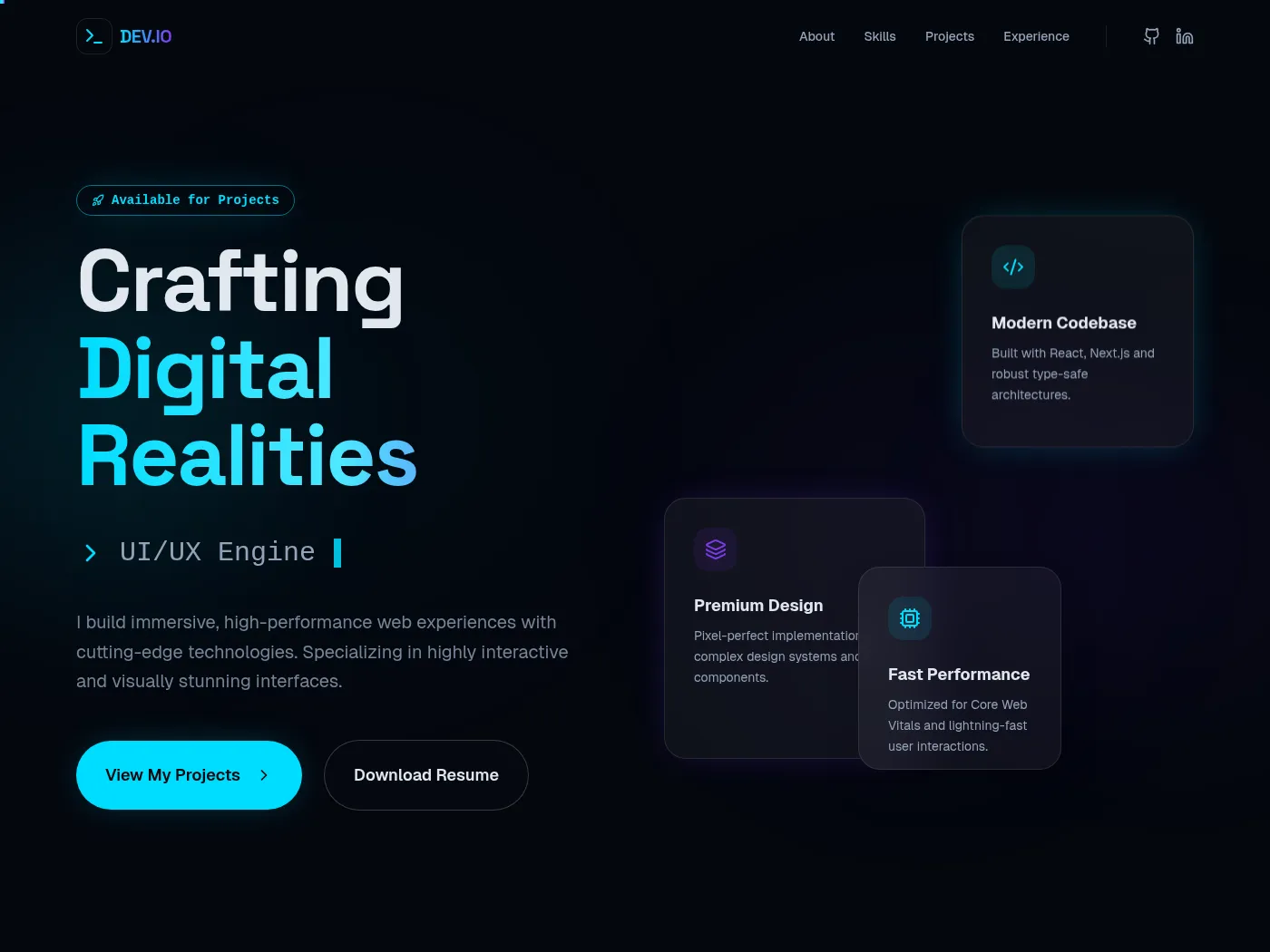 Devfolio Showcase
