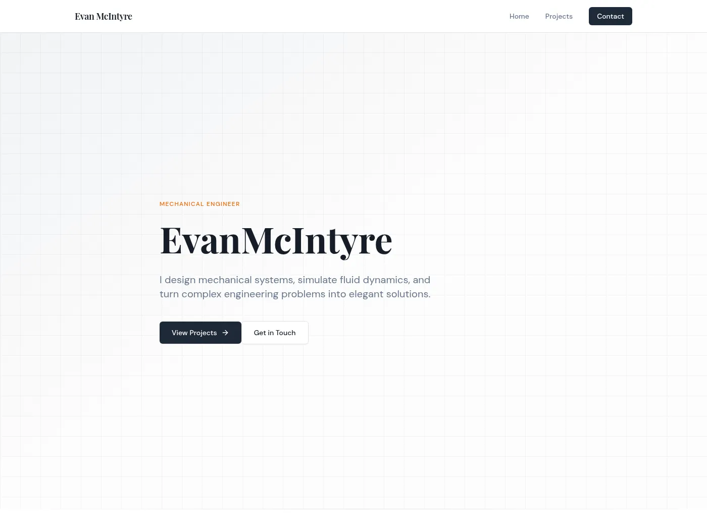 Engineer Portfolio Hub