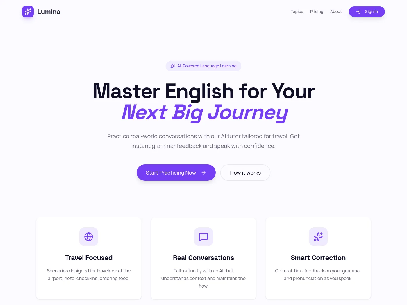 English AI Tutor