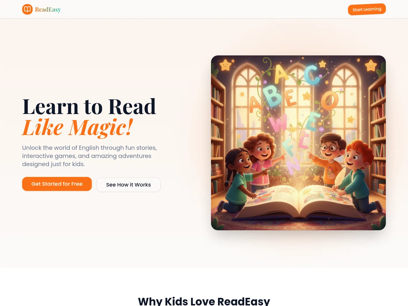ReadEasy Kids English