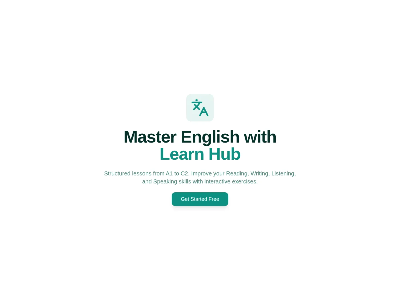 Learn English Hub