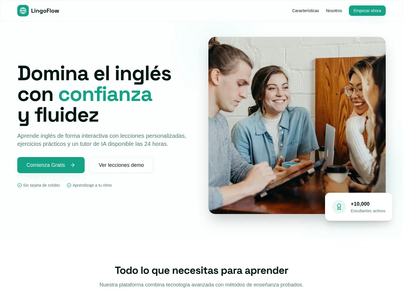 English Learner Web App