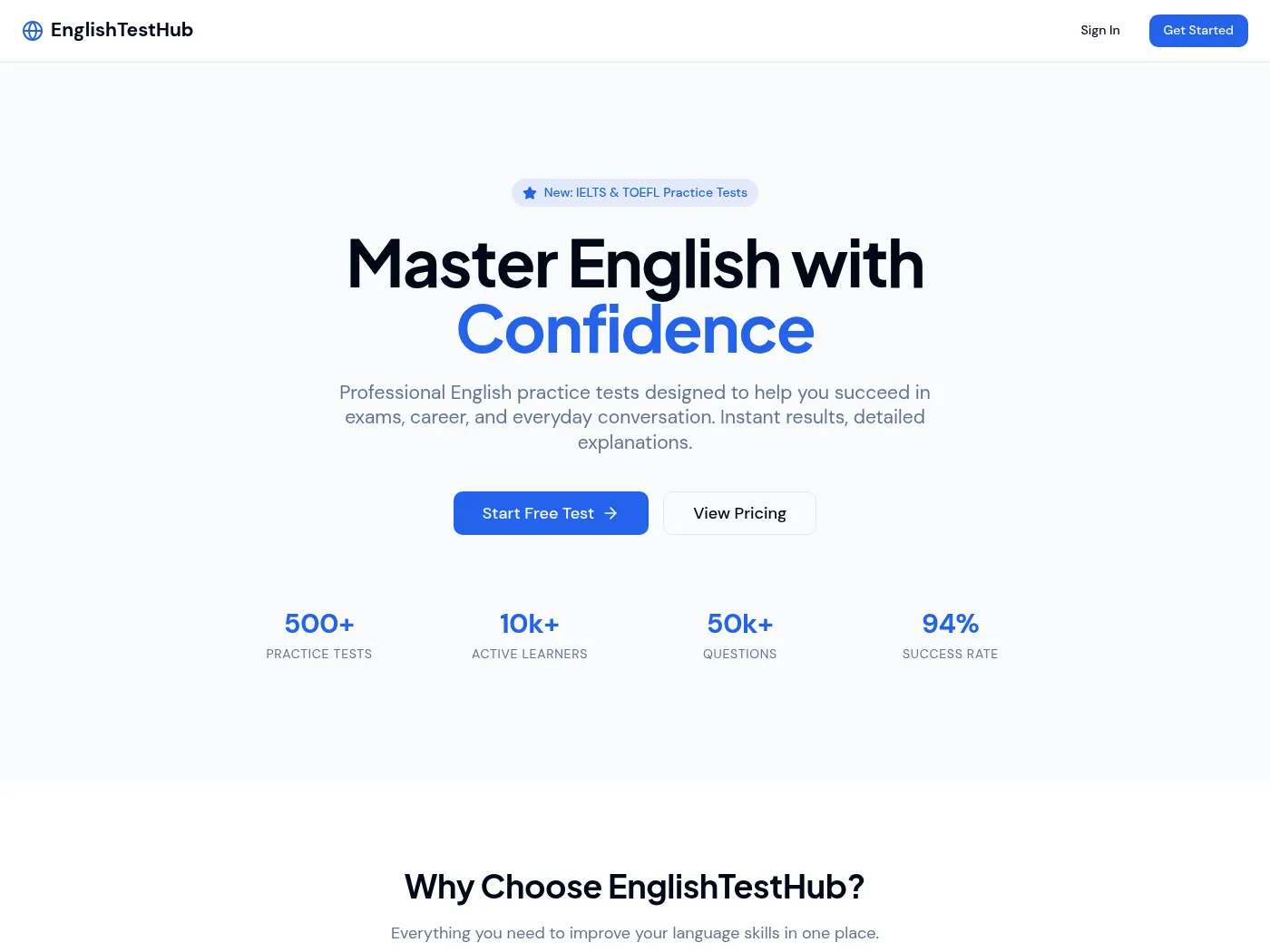 English Test Hub