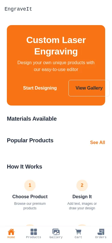 EngraveIt App