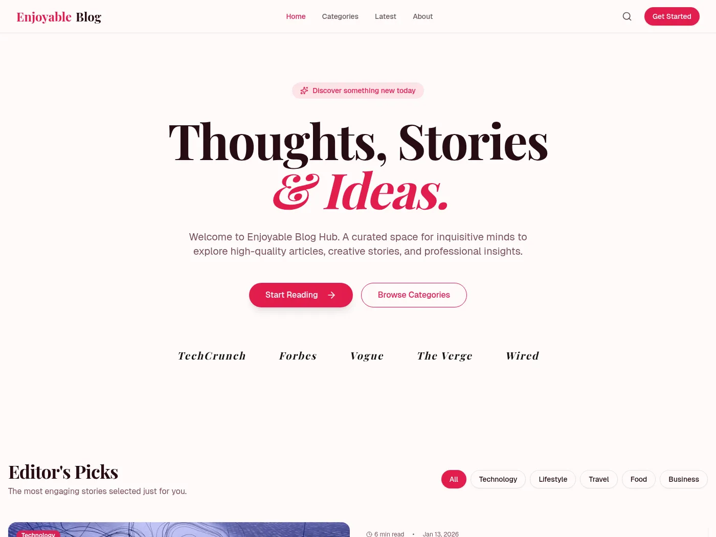 Enjoyable Blog Hub