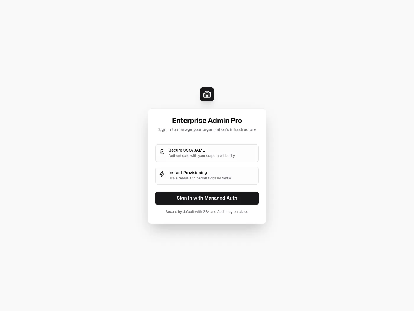 Enterprise Admin Pro