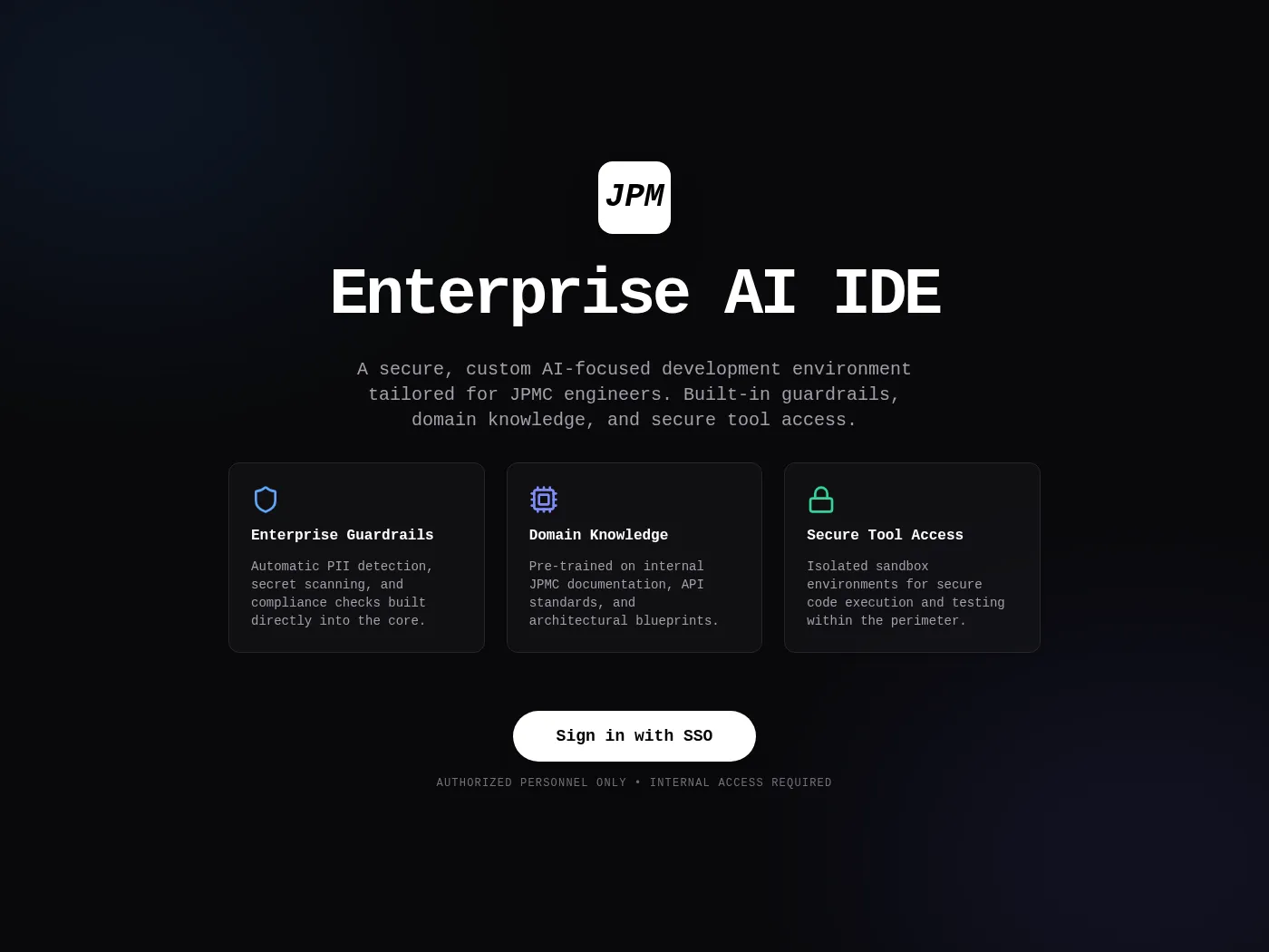 Enterprise AI IDE