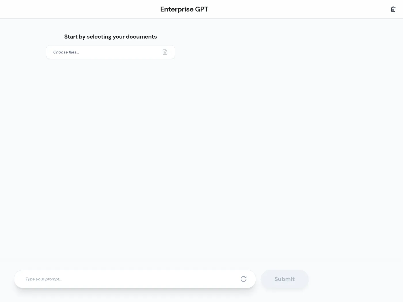 Enterprise GPT Chat