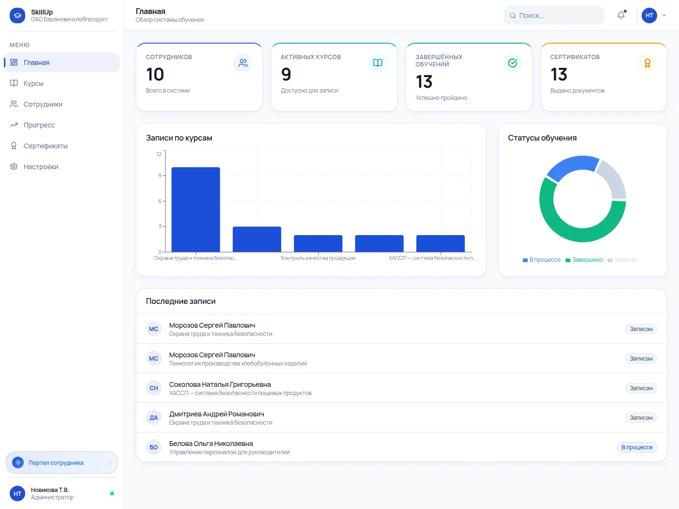 SkillUp Enterprise LMS