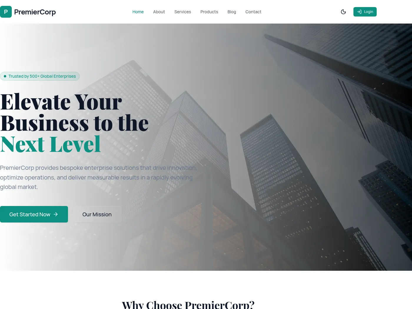PremierCorp Web Suite