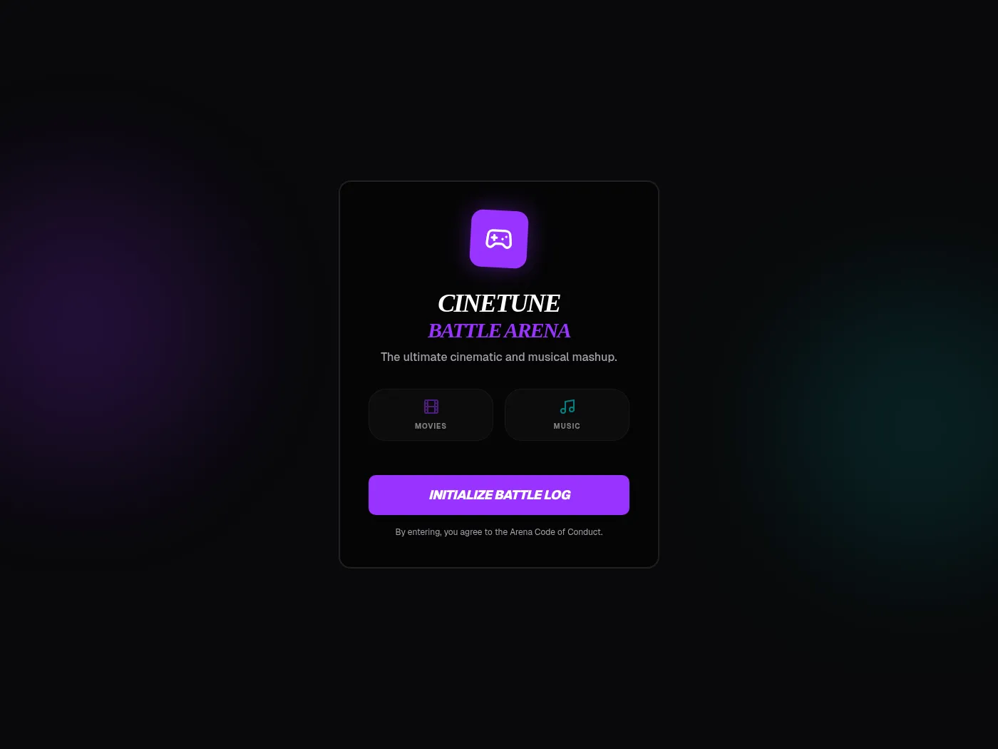 CineTune Battle Arena