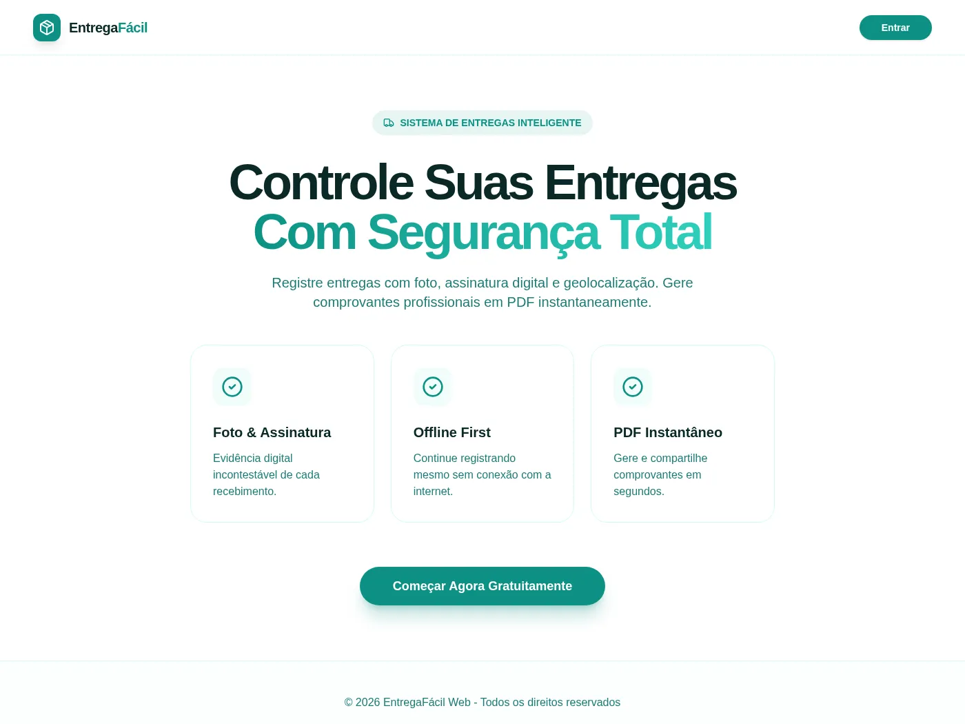 Epp de Protocolo entregas