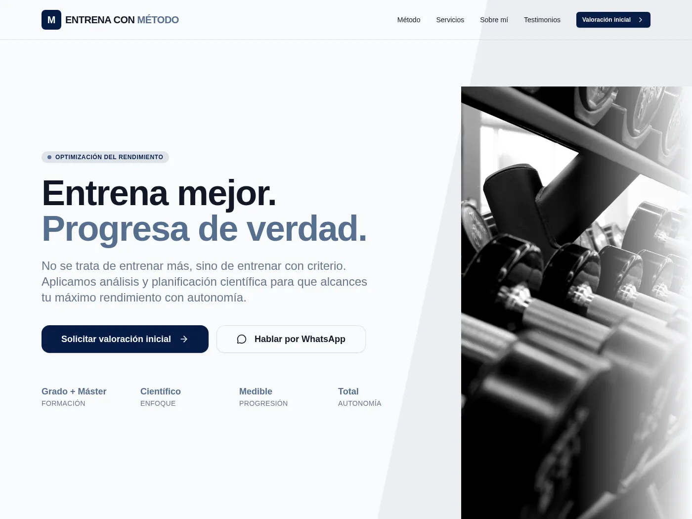 Entrena con Método