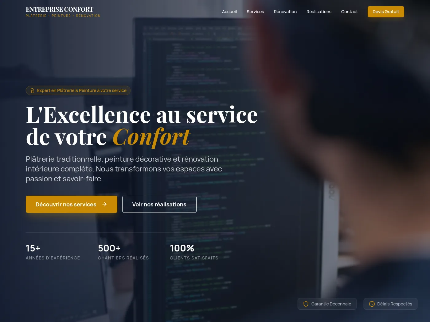 Entreprise Confort Web