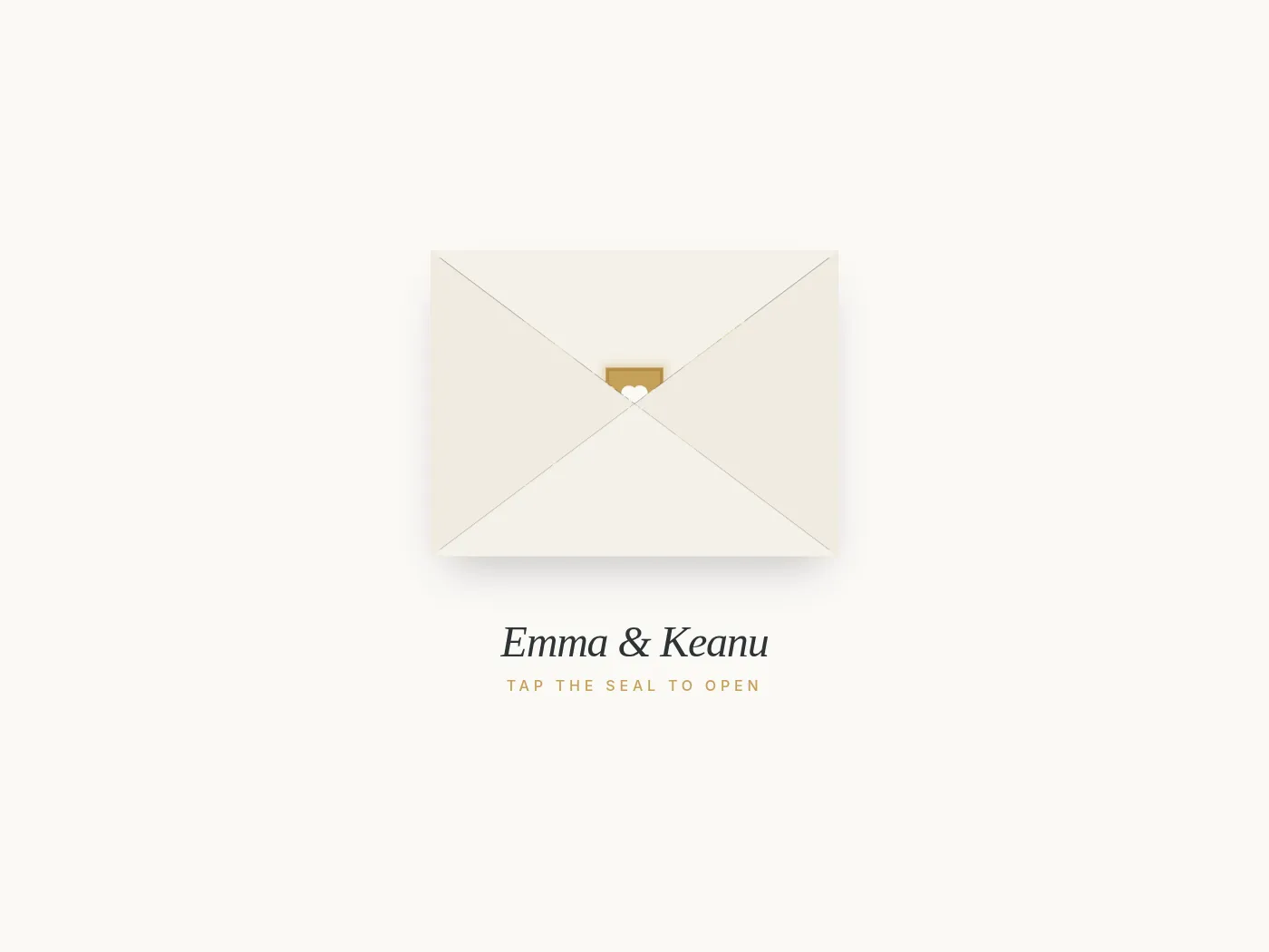 Envelope Save The Date