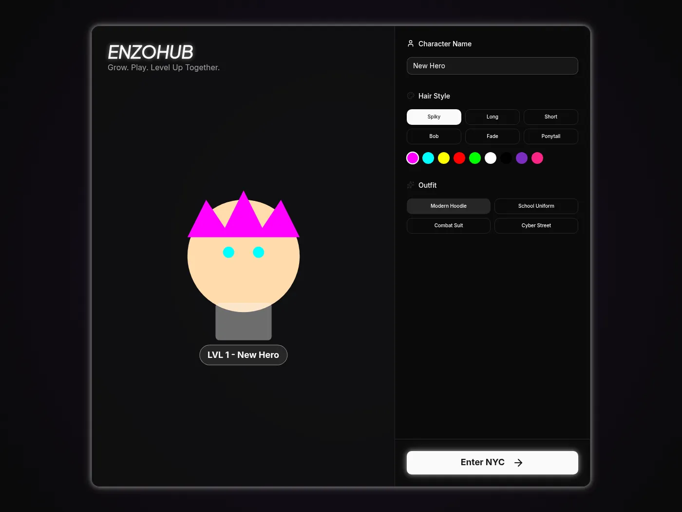 EnzoHub Anime Game