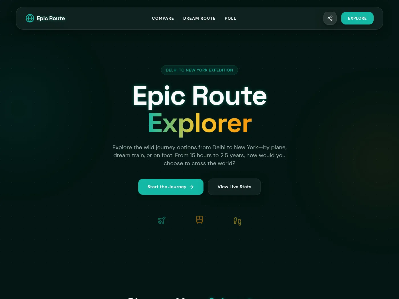 Epic Route Explorer