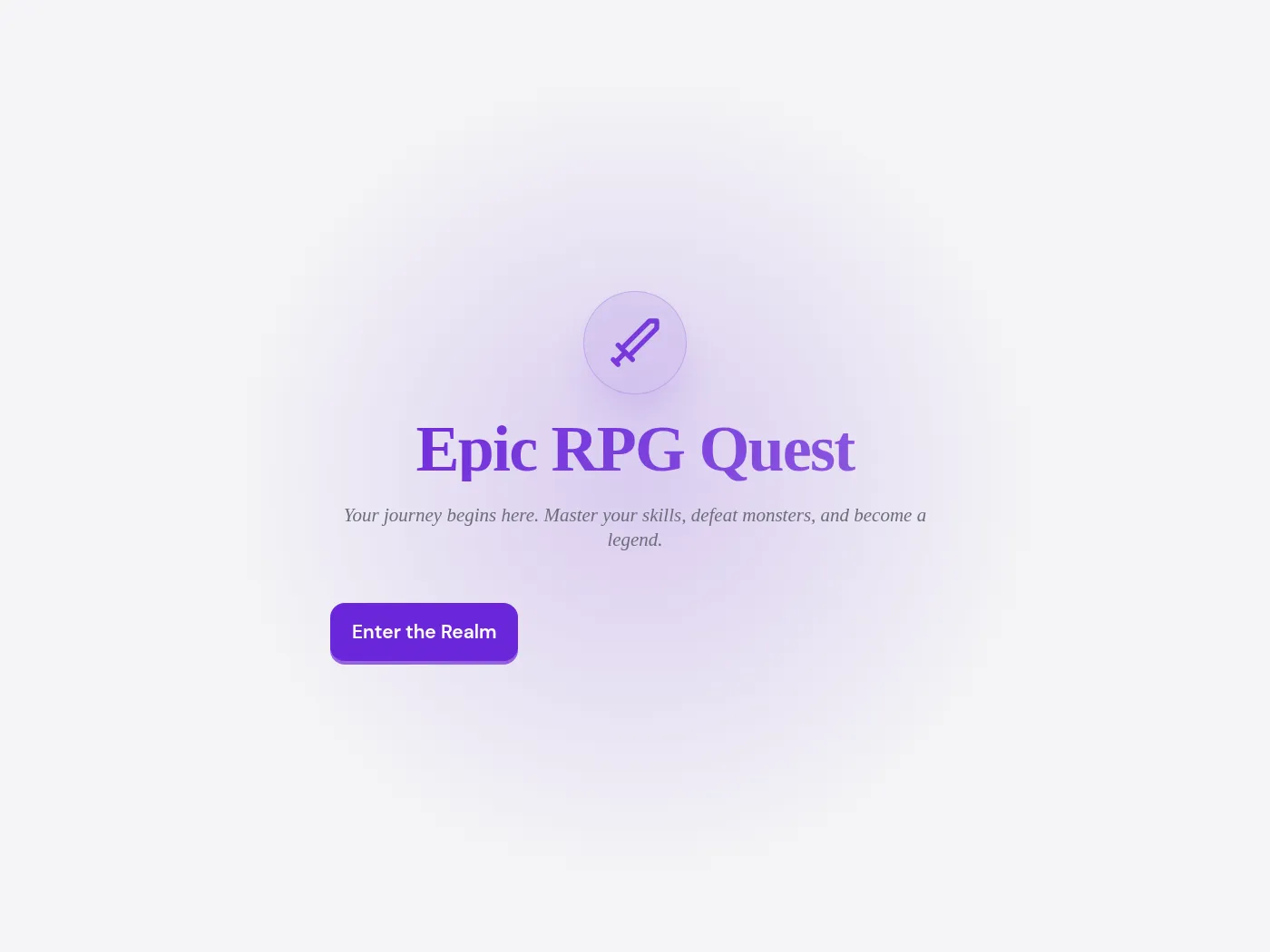 Epic RPG Quest