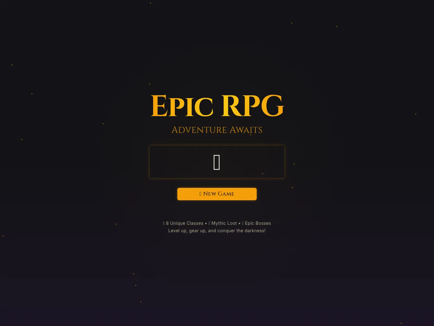 Epic RPG Adventure