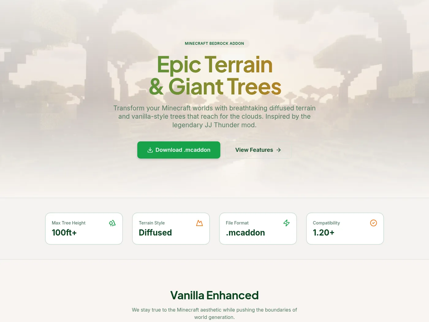 Epic Terrain Addon