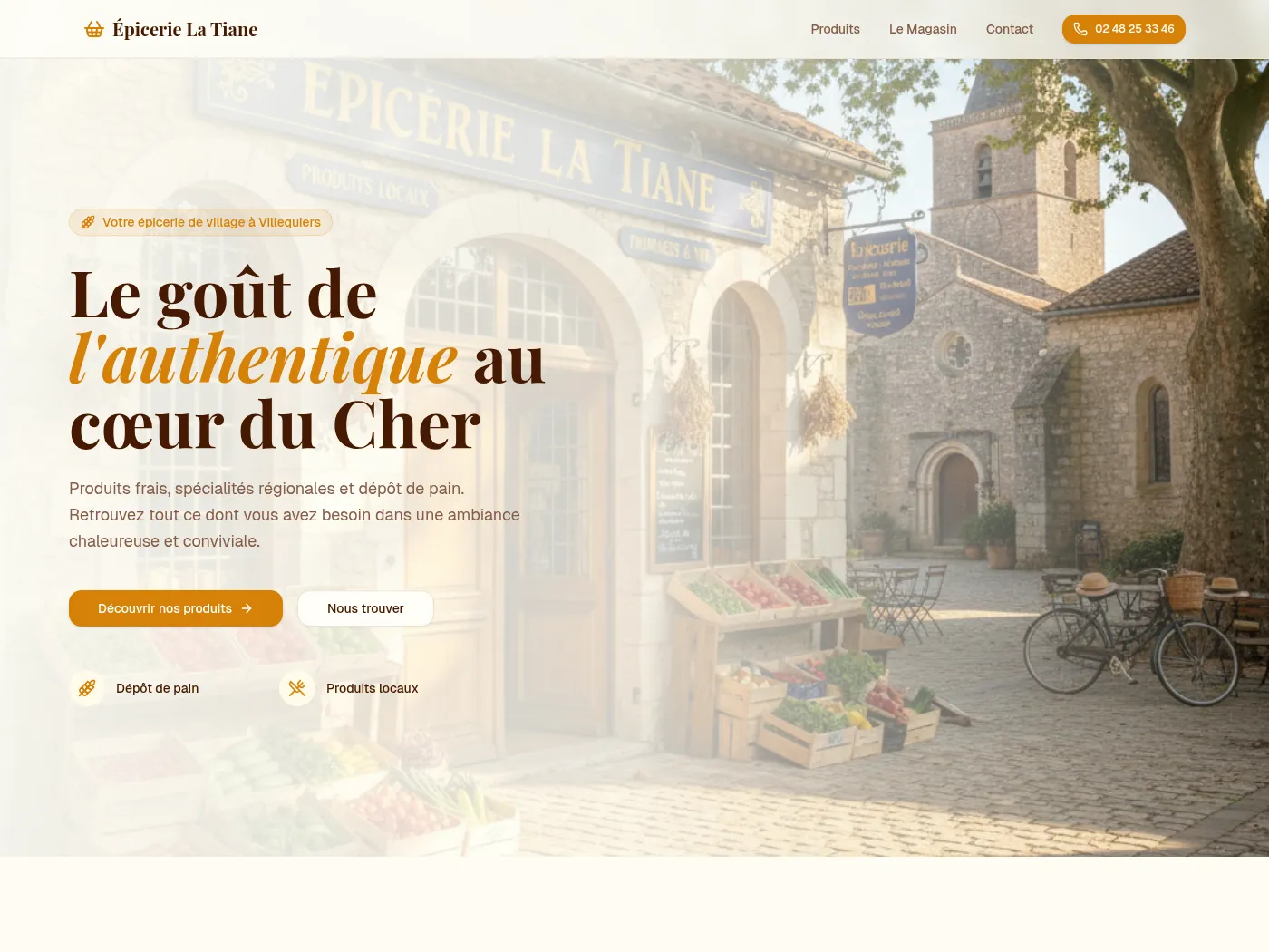 Épicerie Locale Showcase