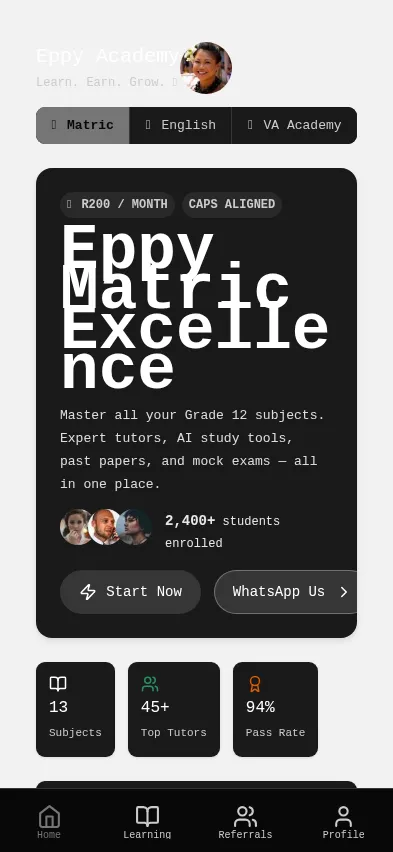 Eppy Academy Platform