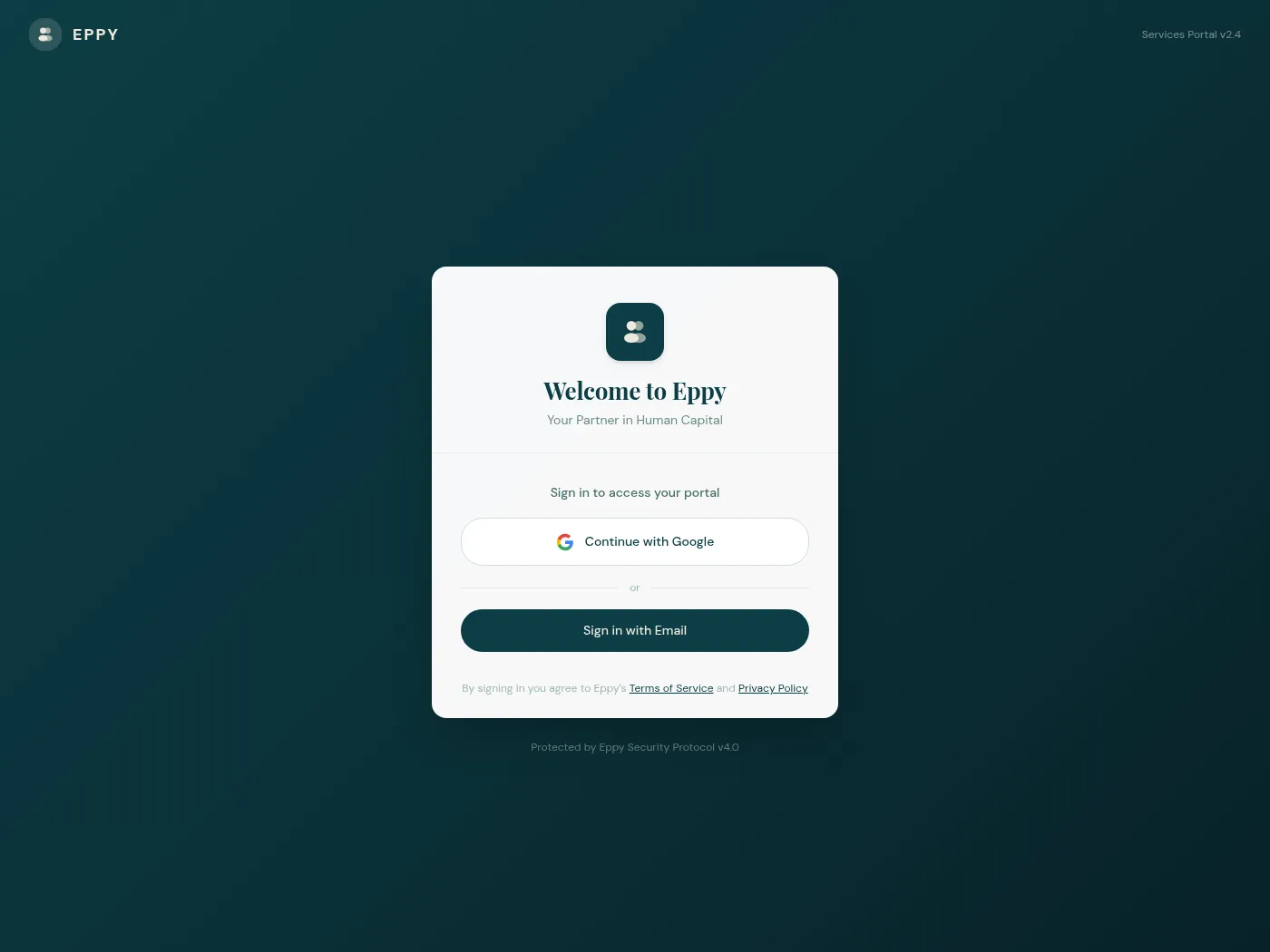 Eppy Services Demo