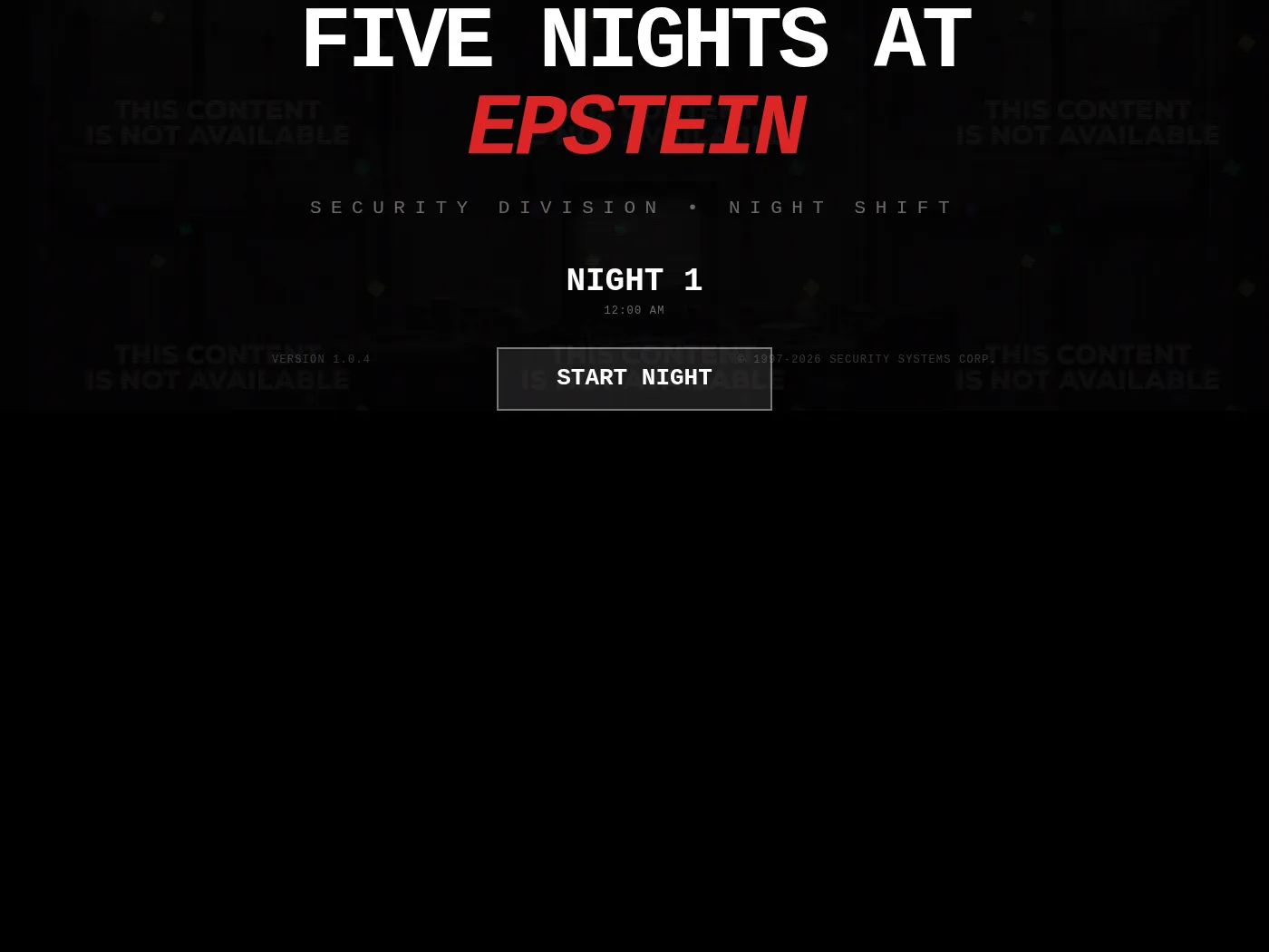 Five Nights at Epstein