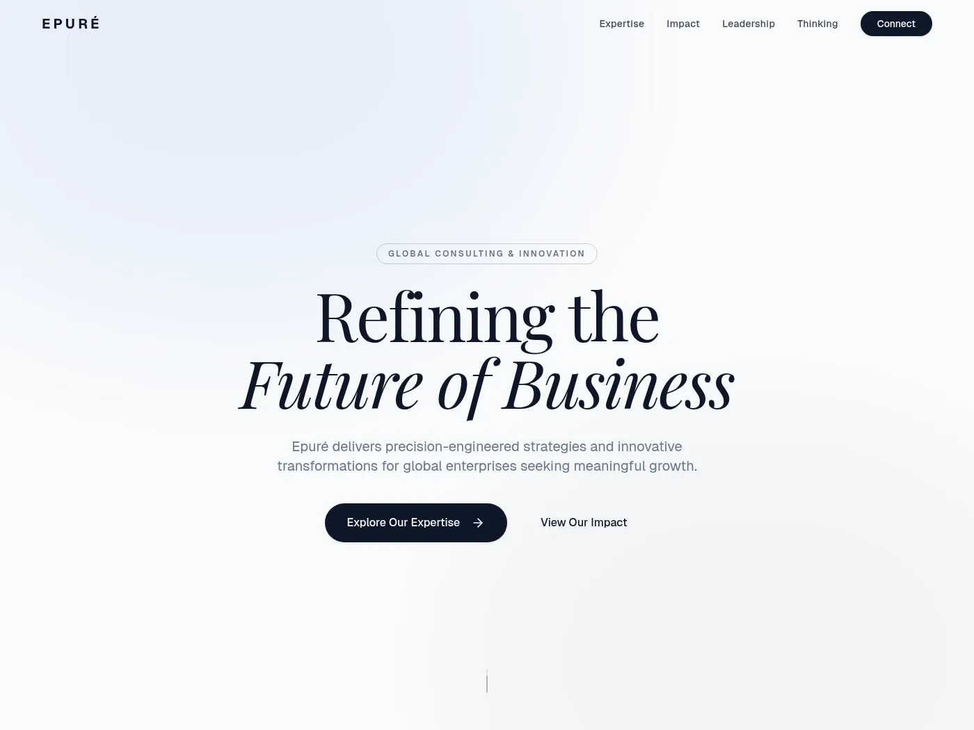 Epuré Motion Homepage