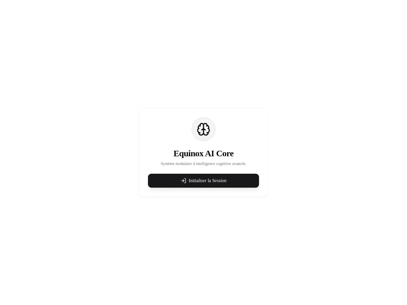 Equinox AI Core