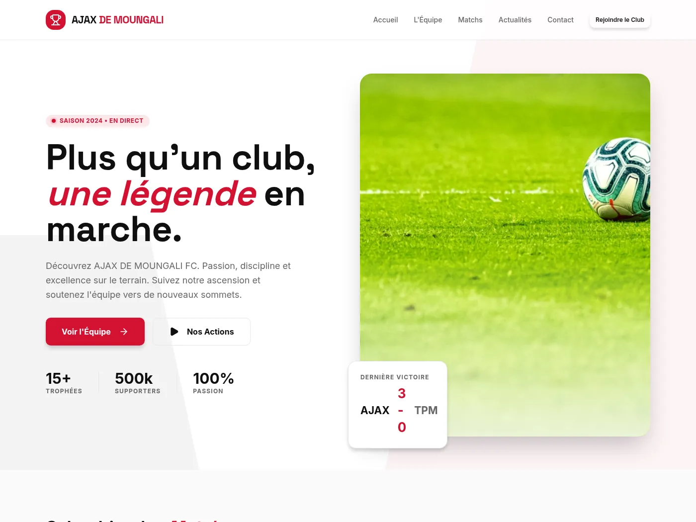 Equipe Football Site