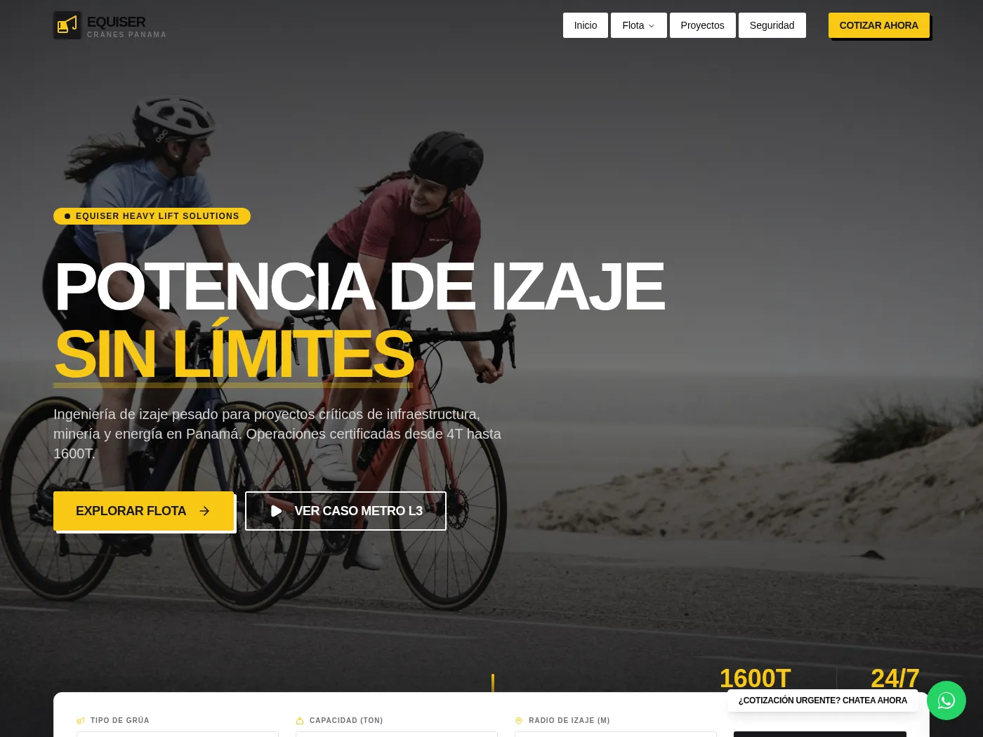 Equiser Cranes Web Portal