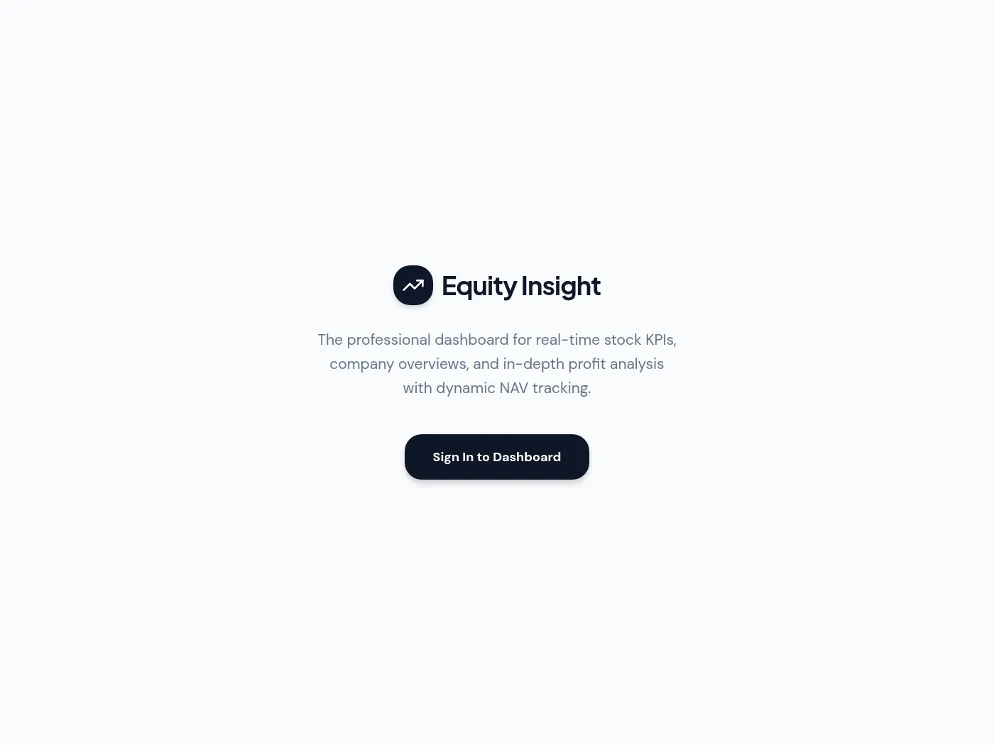 Equity Insight Dashboard