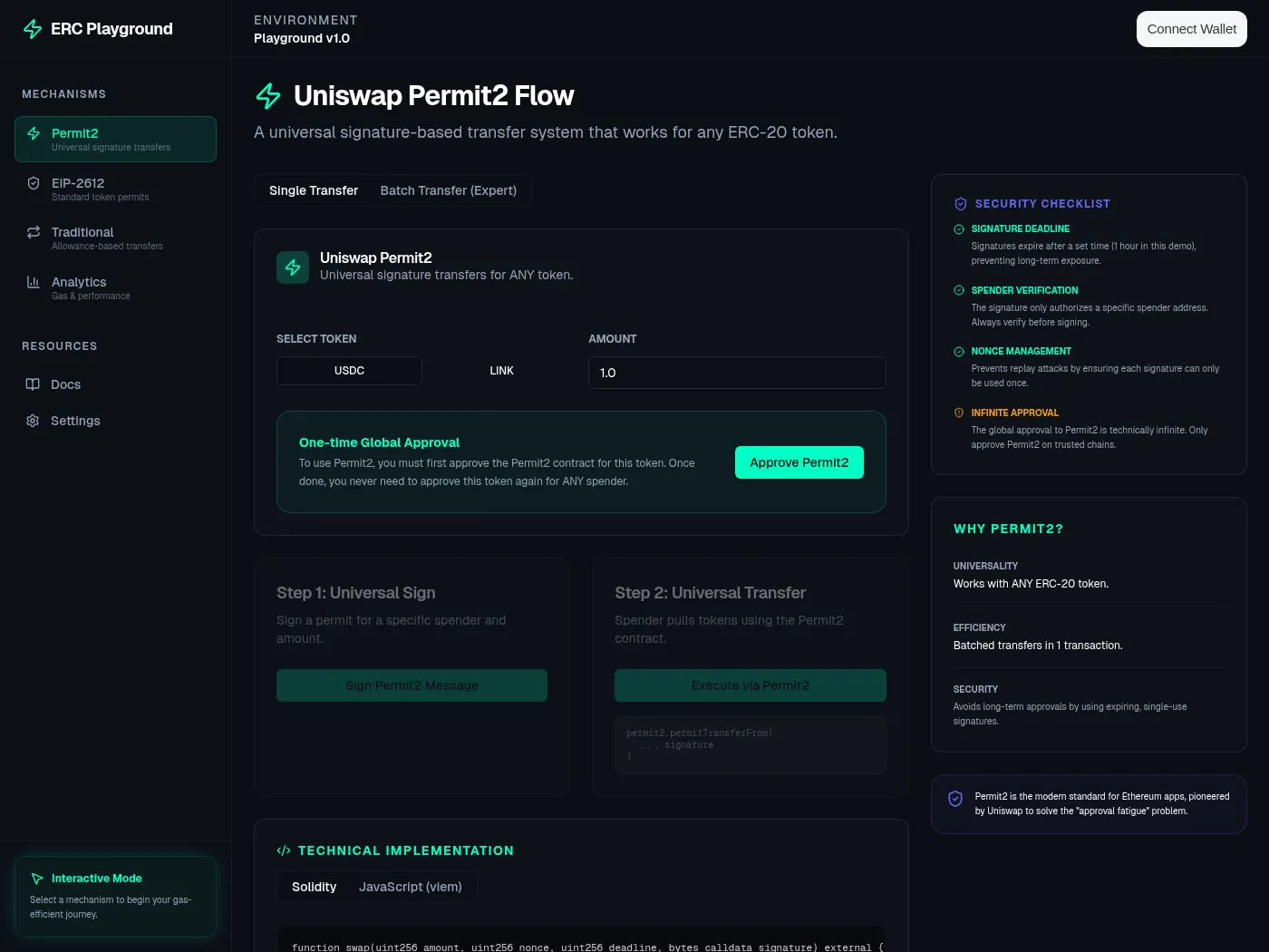 ERC Permit Playground