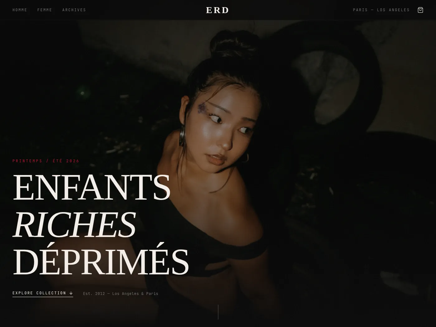 ERD Fashion Storefront