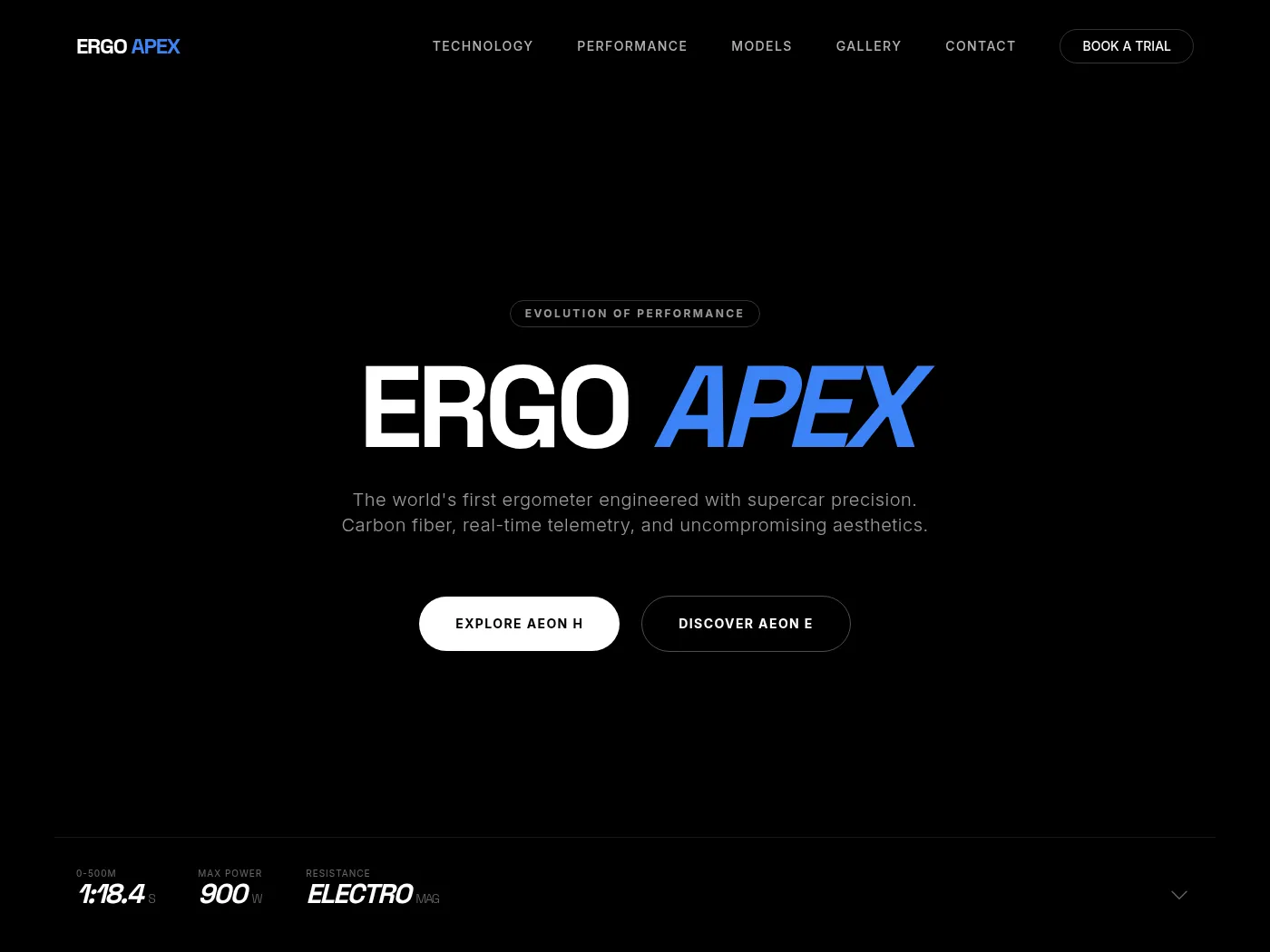 Ergometer Homepage