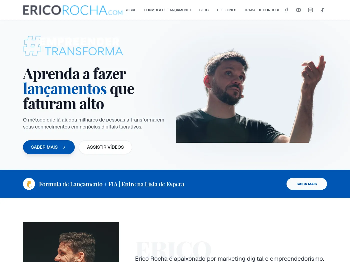 Erico Rocha Site Clone