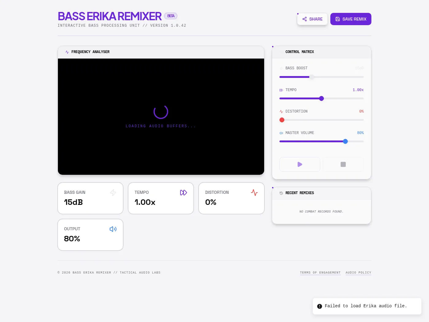 Bass Erika Remixer