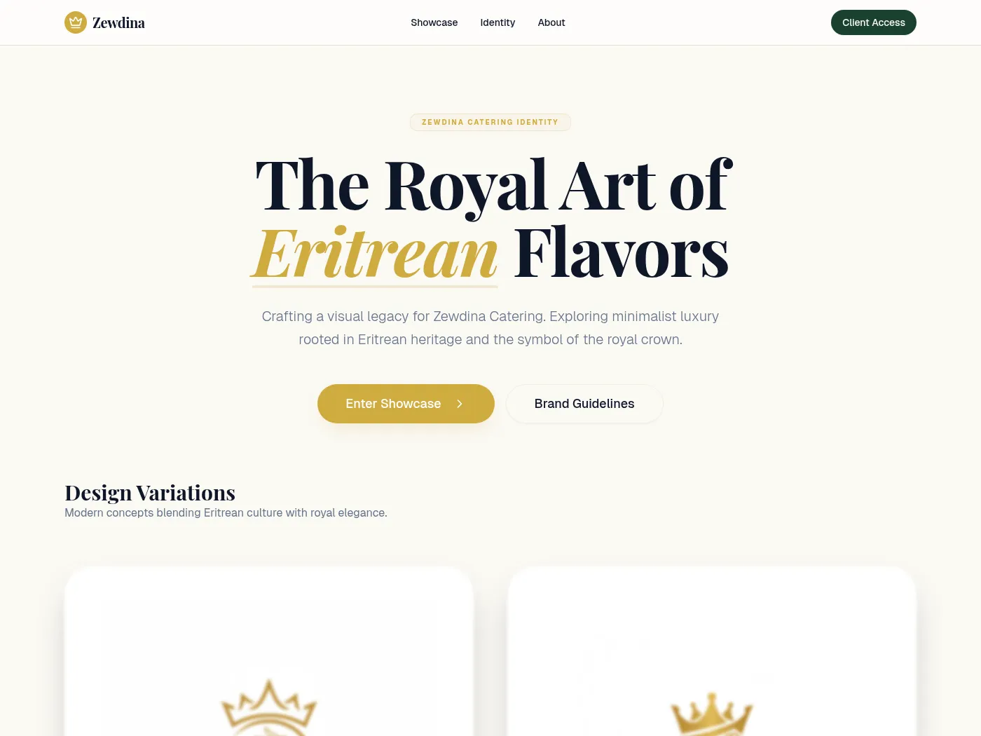 Eritrean Catering Logo