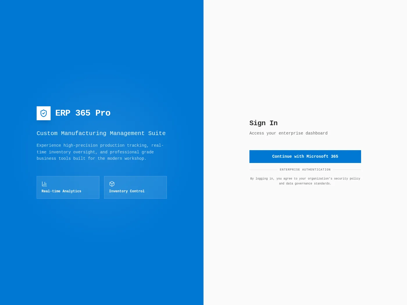 ERP 365 Pro UI Suite