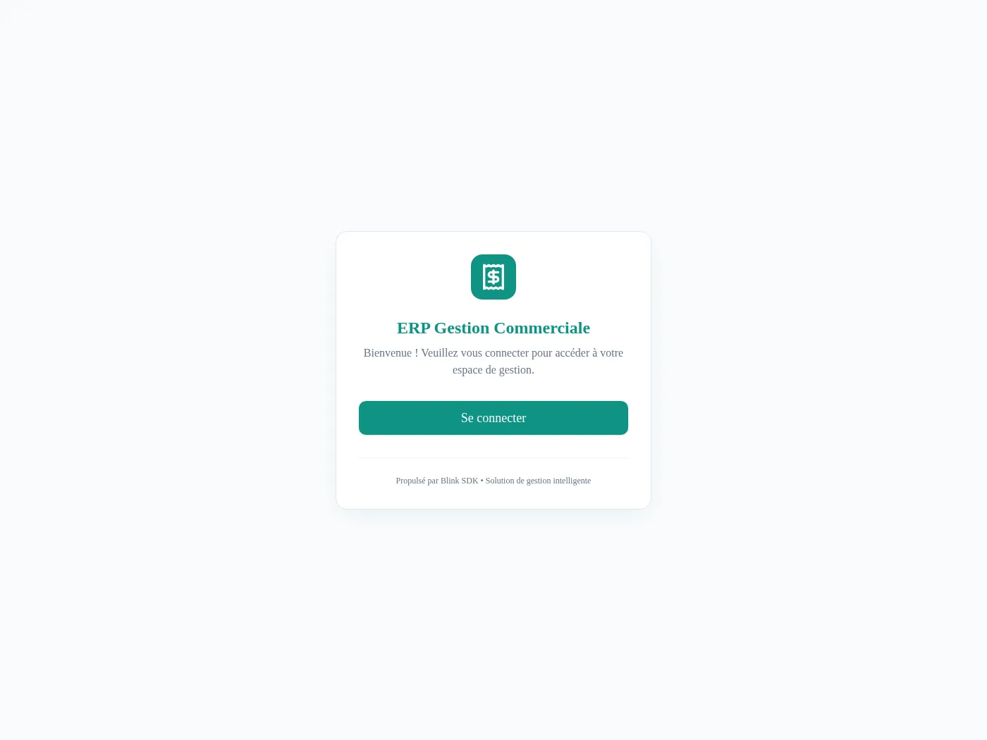 ERP Gestion Commerciale