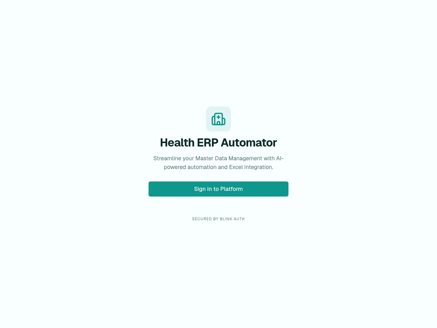 Health ERP Data Automator