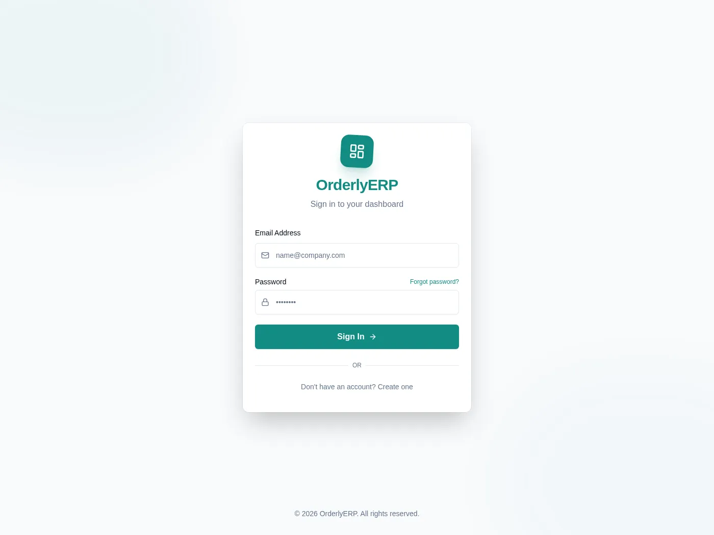 OrderlyERP
