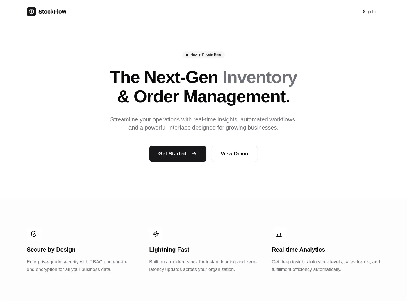 Inventory ERP Suite