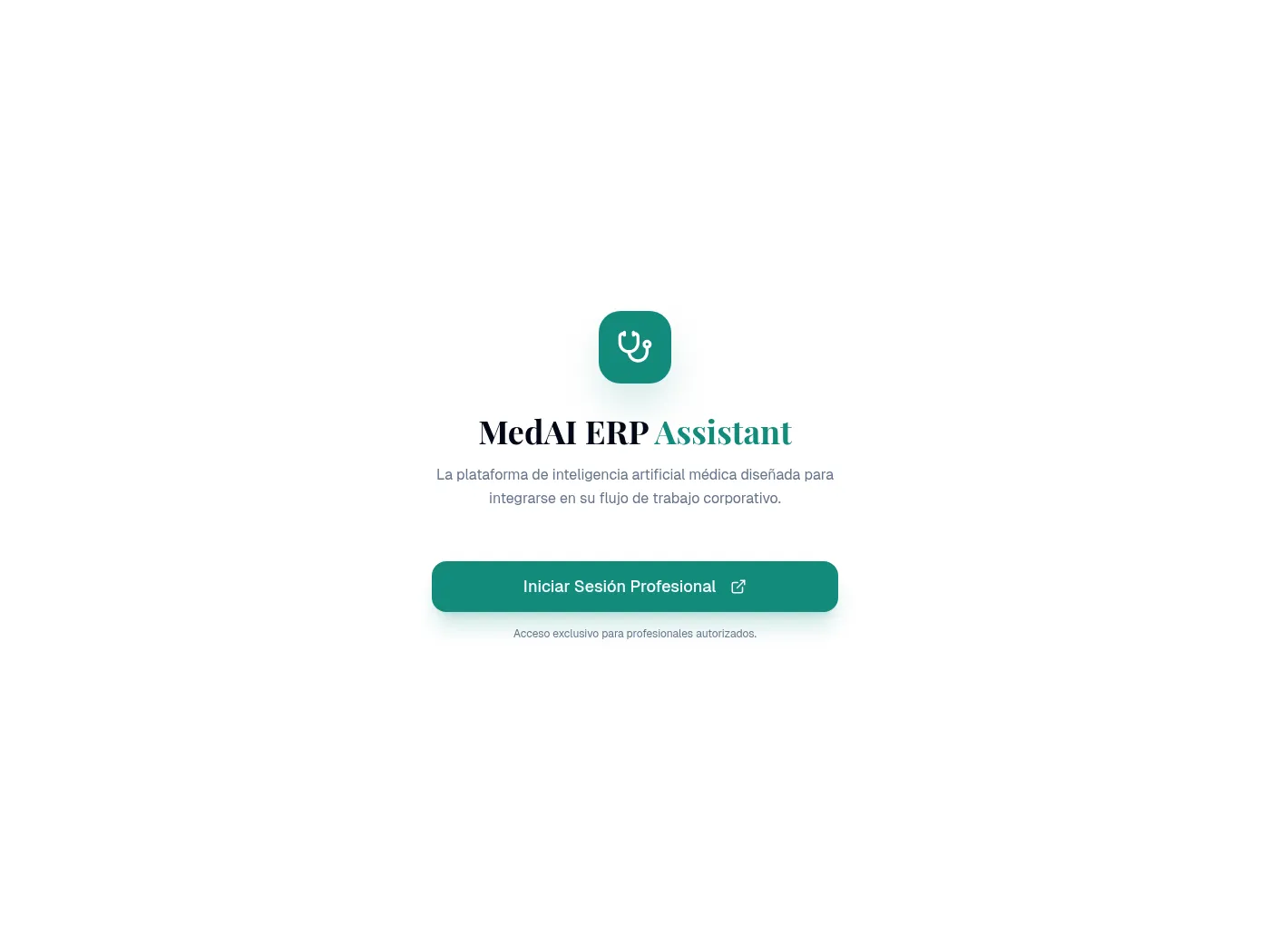 MedAI ERP Assistant