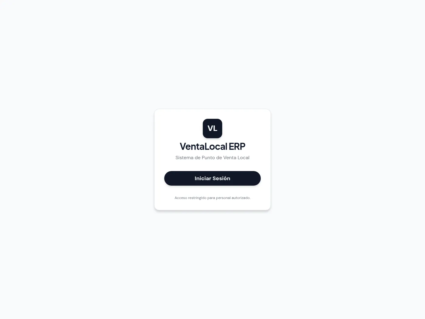 VentaLocal ERP